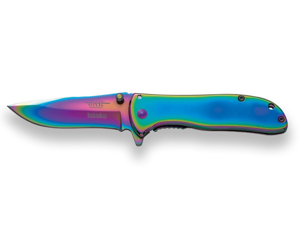 SPRING ASSISTED FOLDING KNIFE JKR577, BLADE LENGTH 7 CM, STAINLESS ...