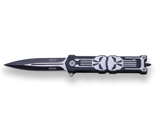JKR589 FOLDING KNIFE, ONE EDGE ONLY, 8,5 CM BLADE LENGTH, ALUMINIUM ...